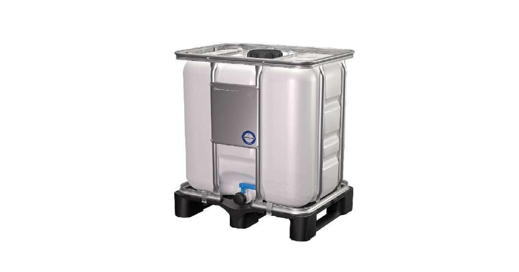 Új, 300 literes IBC tartály, műanyag raklapon, azonnal, RAKTÁRRÓL!